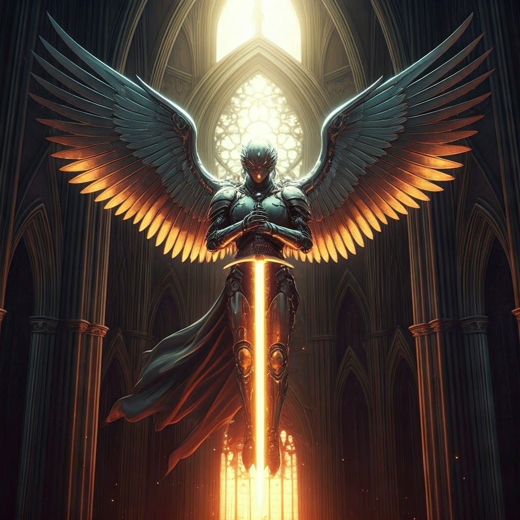 Invictus - Divine Bio-Mechanical Angel Descends in Hyperdet...