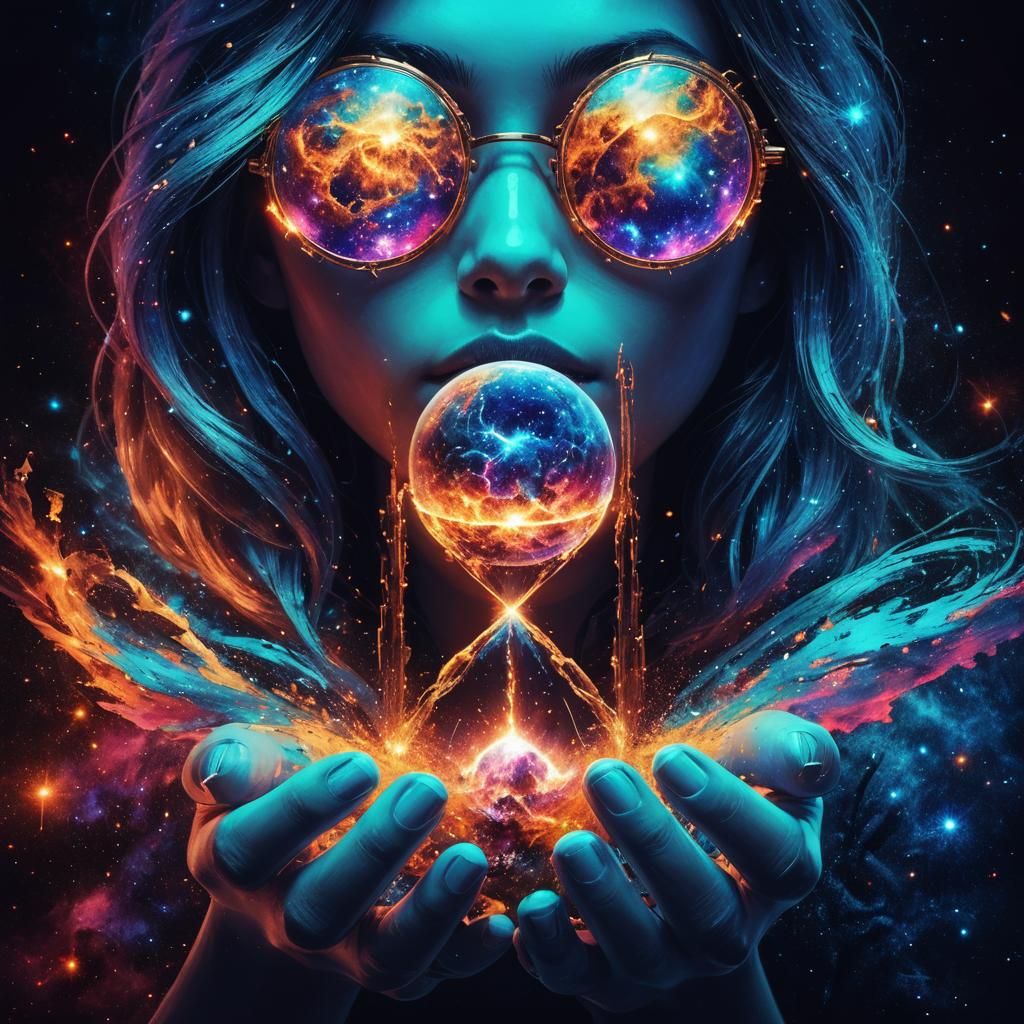 A glimpse of infinity... - AI Generated Artwork - NightCafe Creator