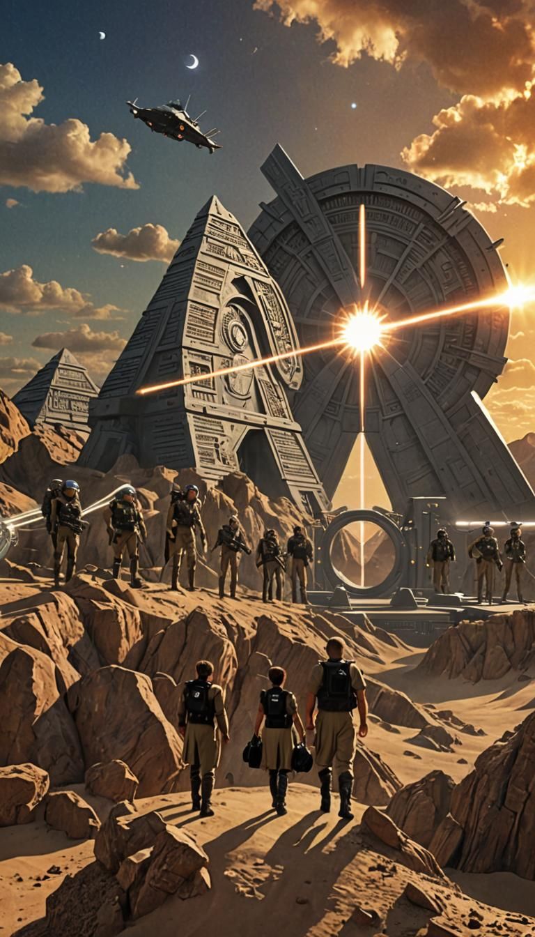 Stargate SG-1 - AI Generated Artwork - NightCafe Creator