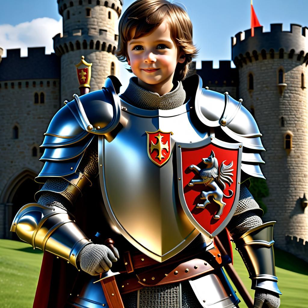 Well, I asked for an adorable knight - AI Generated Artwork - NightCafe ...