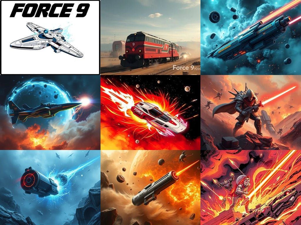 Force 9 - Fantastical Storm Force 9 Landscape