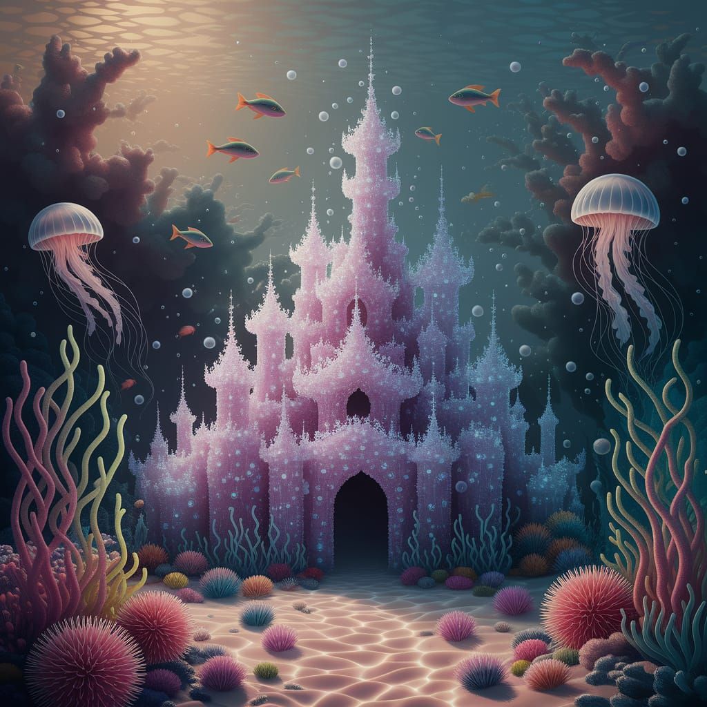 Bubble Castle! (2)! - Underwater Bubble Castle in Maximalist...