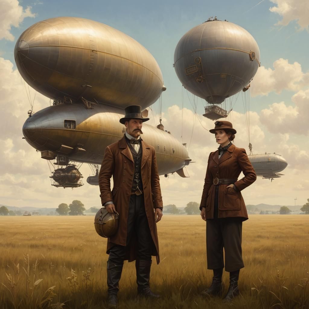 "You know that they saw our blimps?" "But anything they use for ...