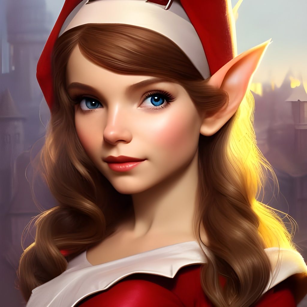 Belle D-ELF-ine - AI Generated Artwork - NightCafe Creator