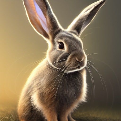 Rabbit (Evolution) - AI Generated Artwork - NightCafe Creator