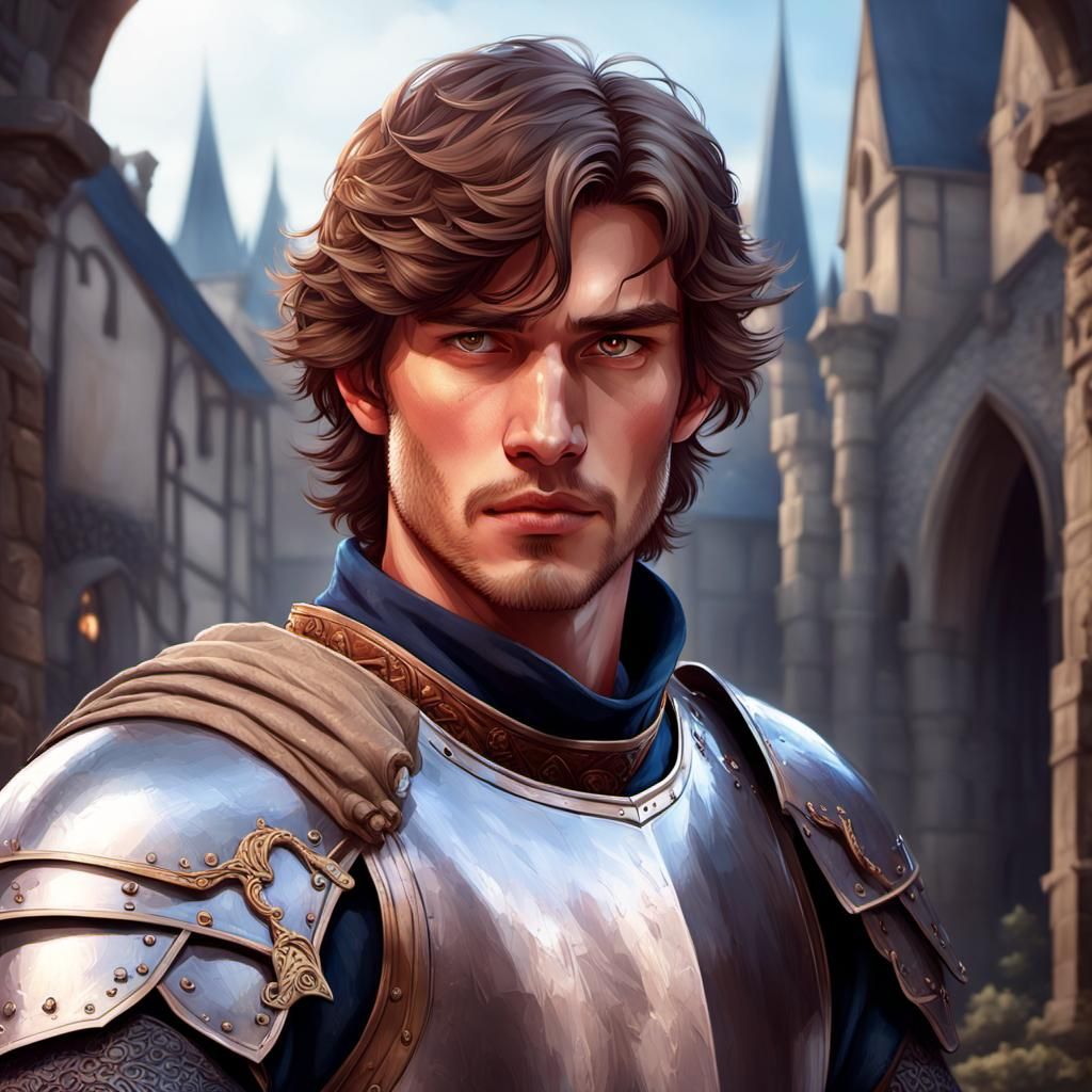 The Knight, Louis Hedrig - AI Generated Artwork - NightCafe Creator