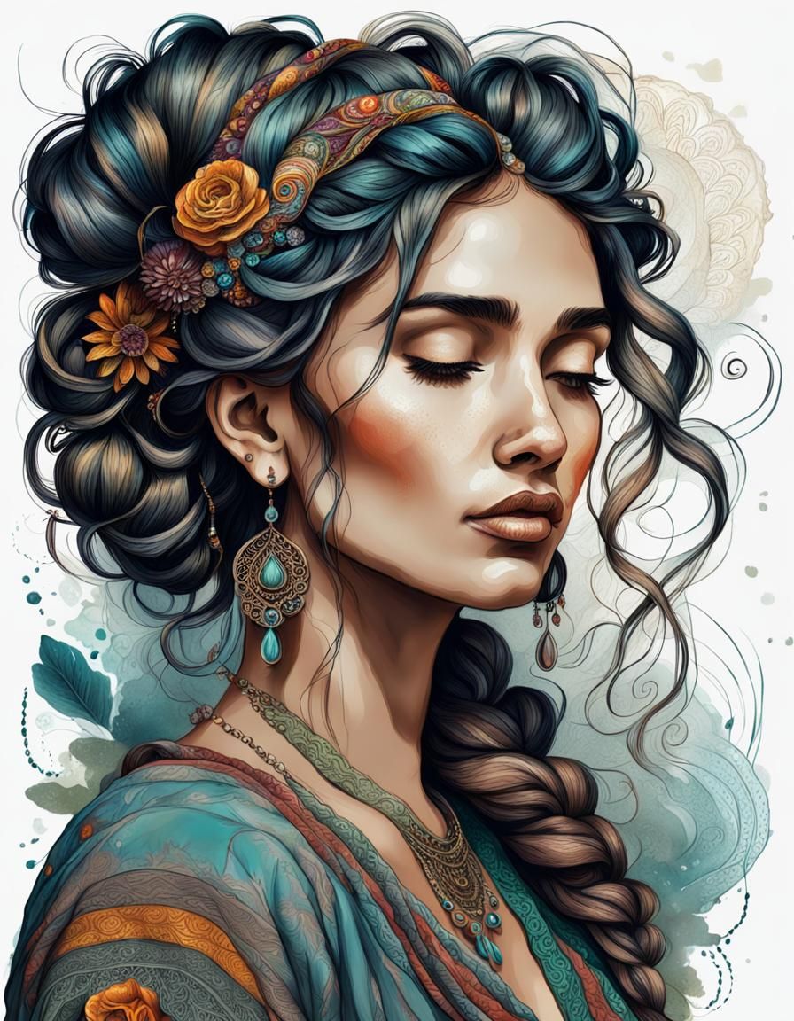 Gypsy - AI Generated Artwork - NightCafe Creator