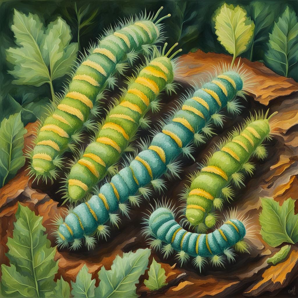 Crawling bugs - AI Generated Artwork - NightCafe Creator