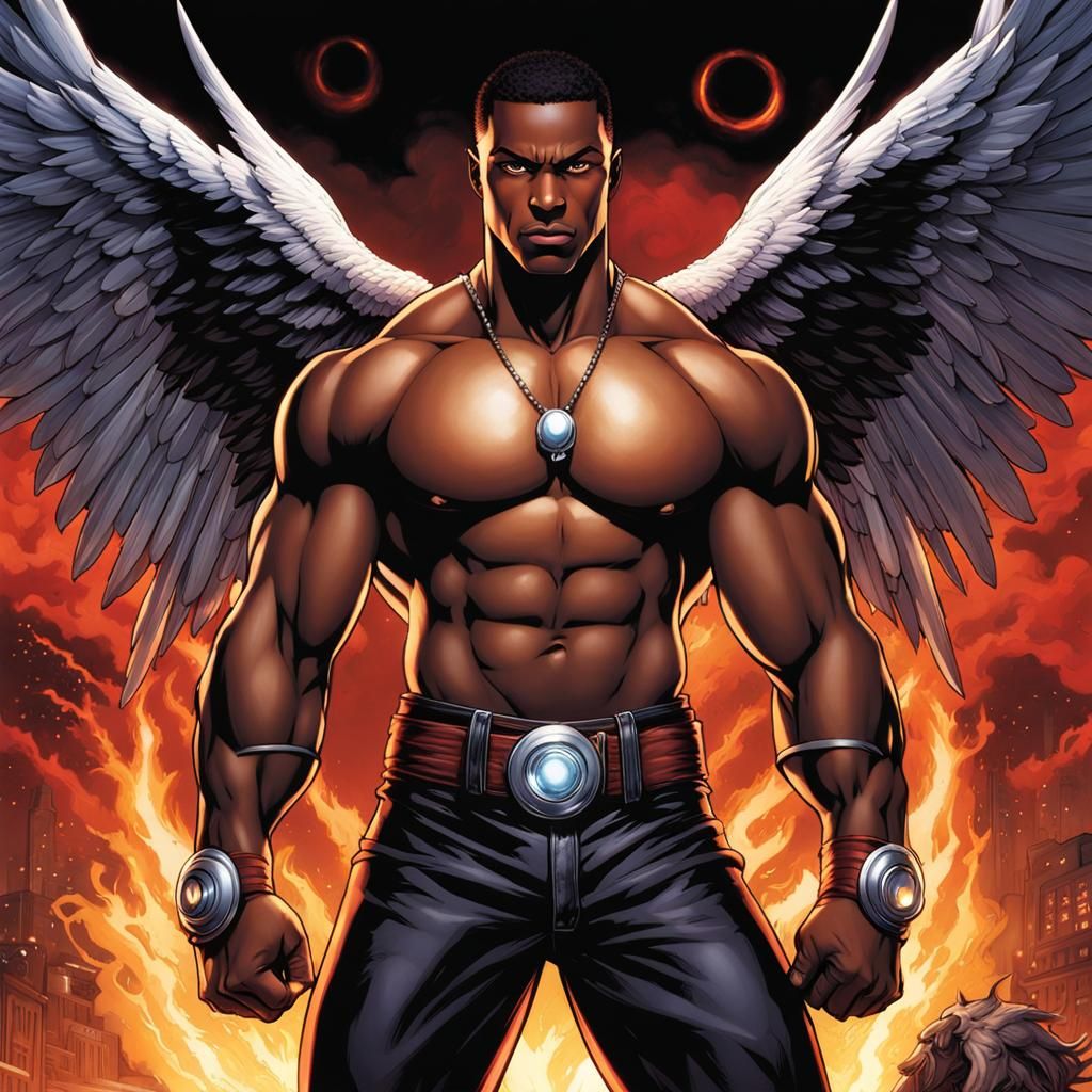 B. Angel v2 - AI Generated Artwork - NightCafe Creator
