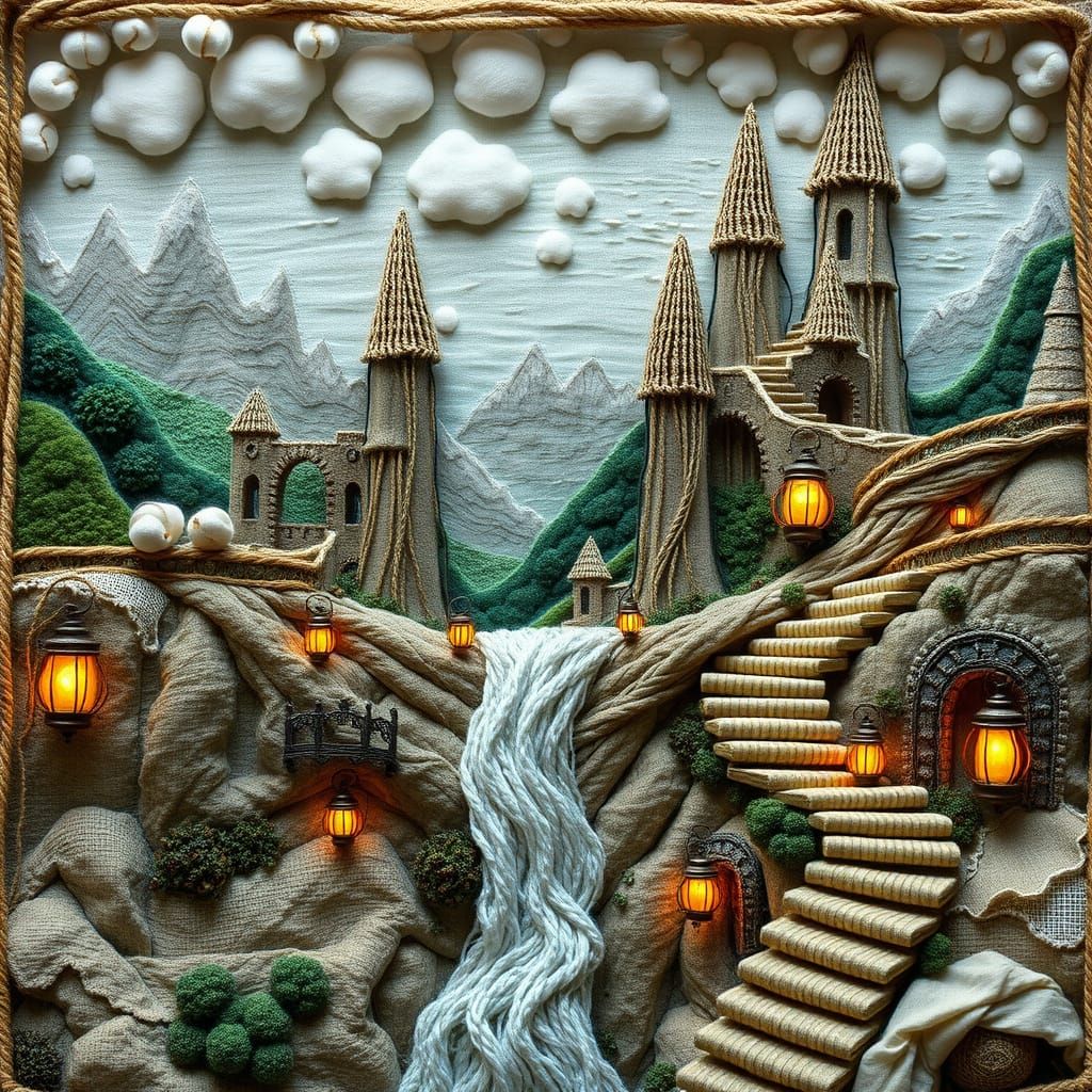 Miniature dwarf castle - Miniature dwarf castle