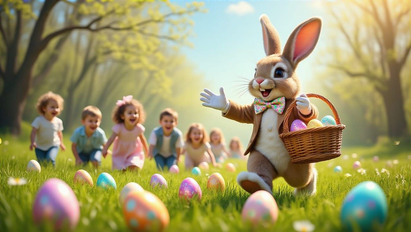 Easter Egg Hunt Time - Easter Egg Hunt Time