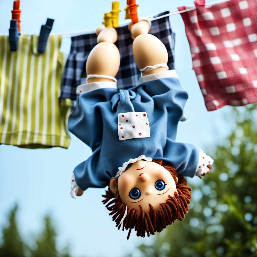 That feeling when your favourite toy needs a wash. - AI Generated ...