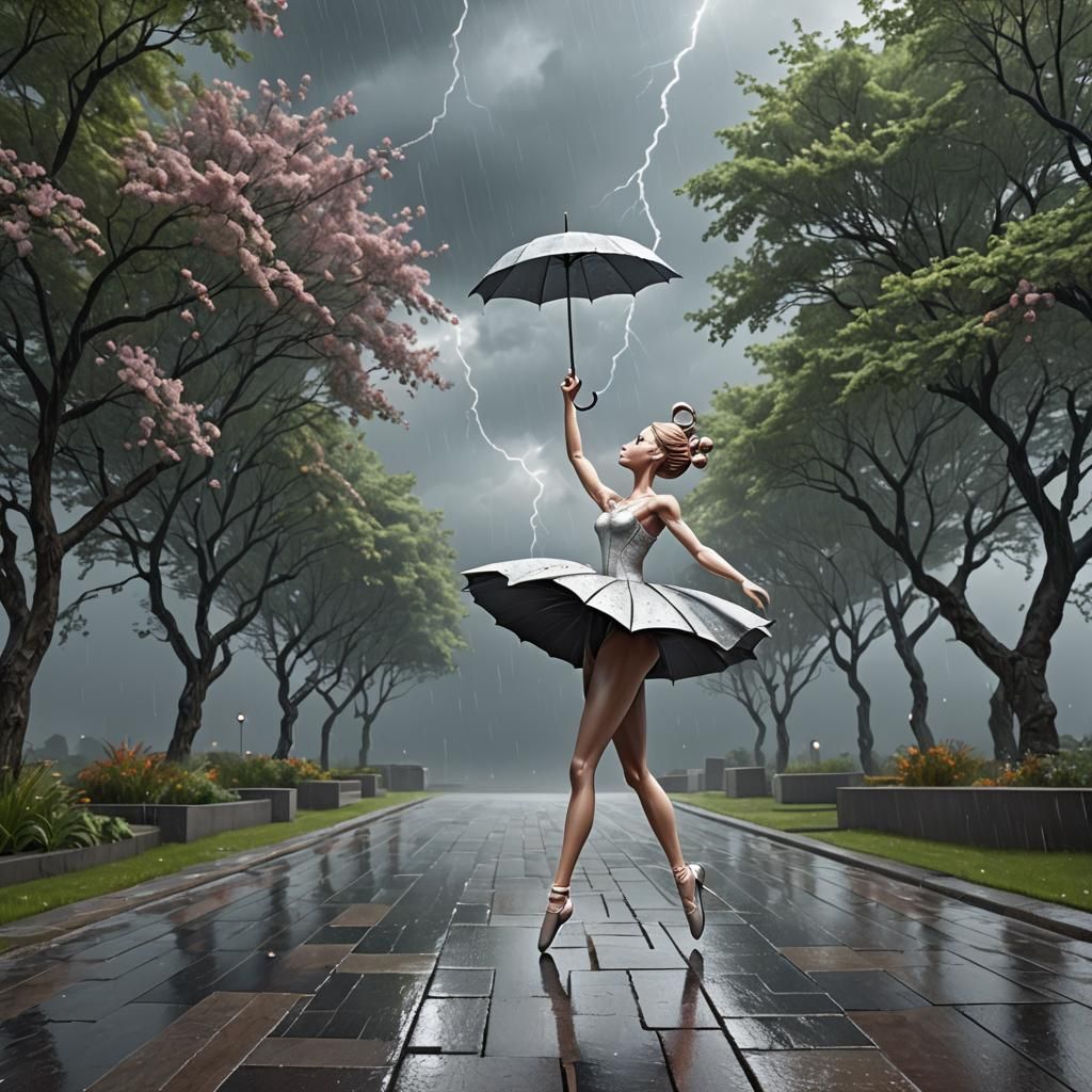 The Lightning Dance. - AI Generated Artwork - NightCafe Creator