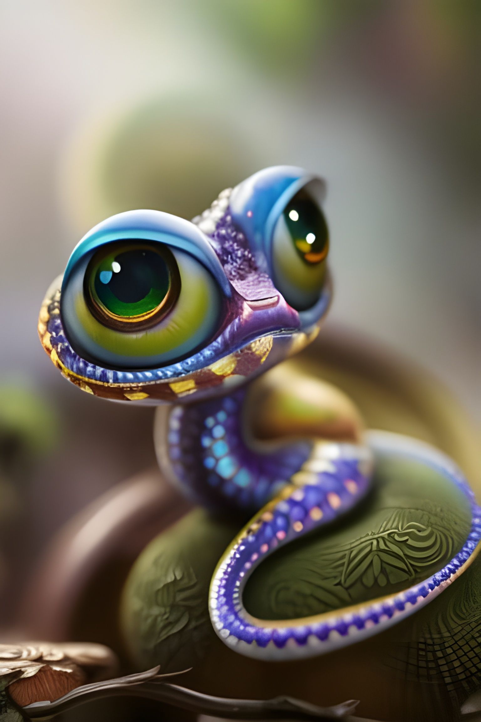 Baby snake 🐍 - AI Generated Artwork - NightCafe Creator