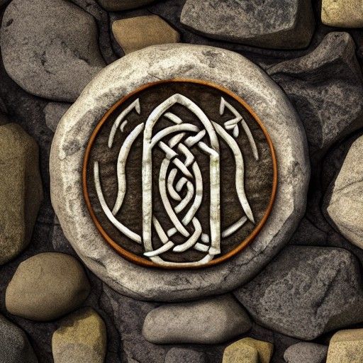 Nordic, Runestones, Runes, celtic, stone, pebble, game asset, logo ...