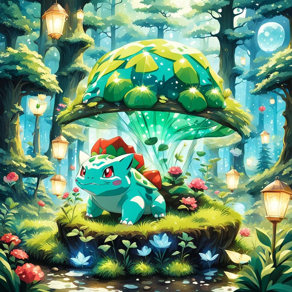 bulbasaur - AI Generated Artwork - NightCafe Creator