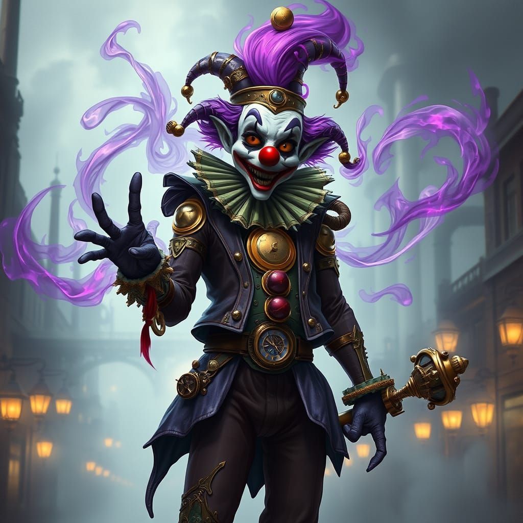 Mystical Steampunk Buggy from Arcane - AI Art