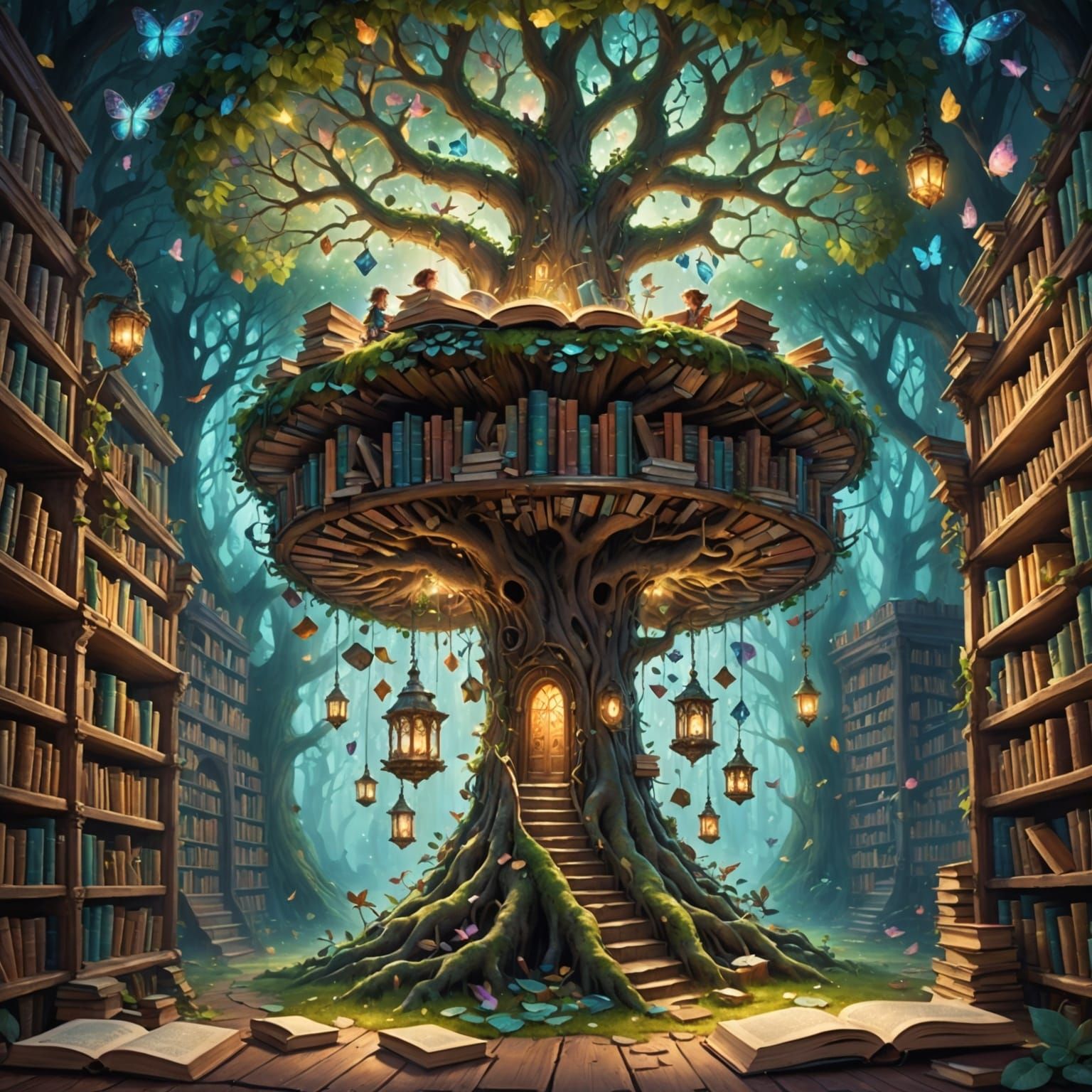 Enchanted Library. - Enchanted Library.