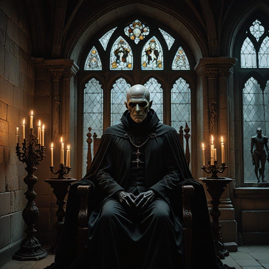 A hyperrealistic, highly-detailed 4k picture of Pinhead from the ...