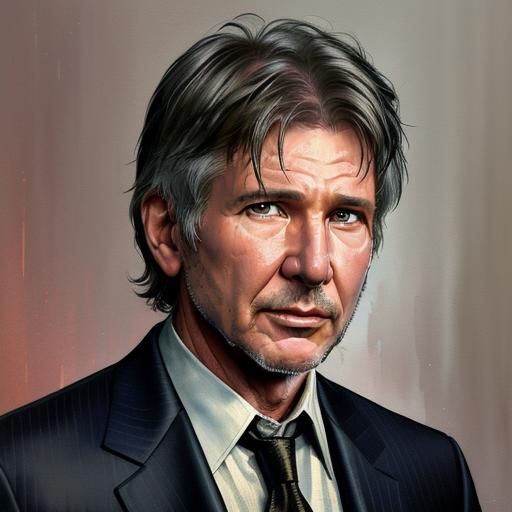 Harrison Ford - AI Generated Artwork - NightCafe Creator