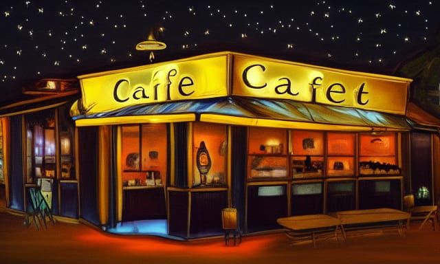 Night cafe - AI Generated Artwork - NightCafe Creator