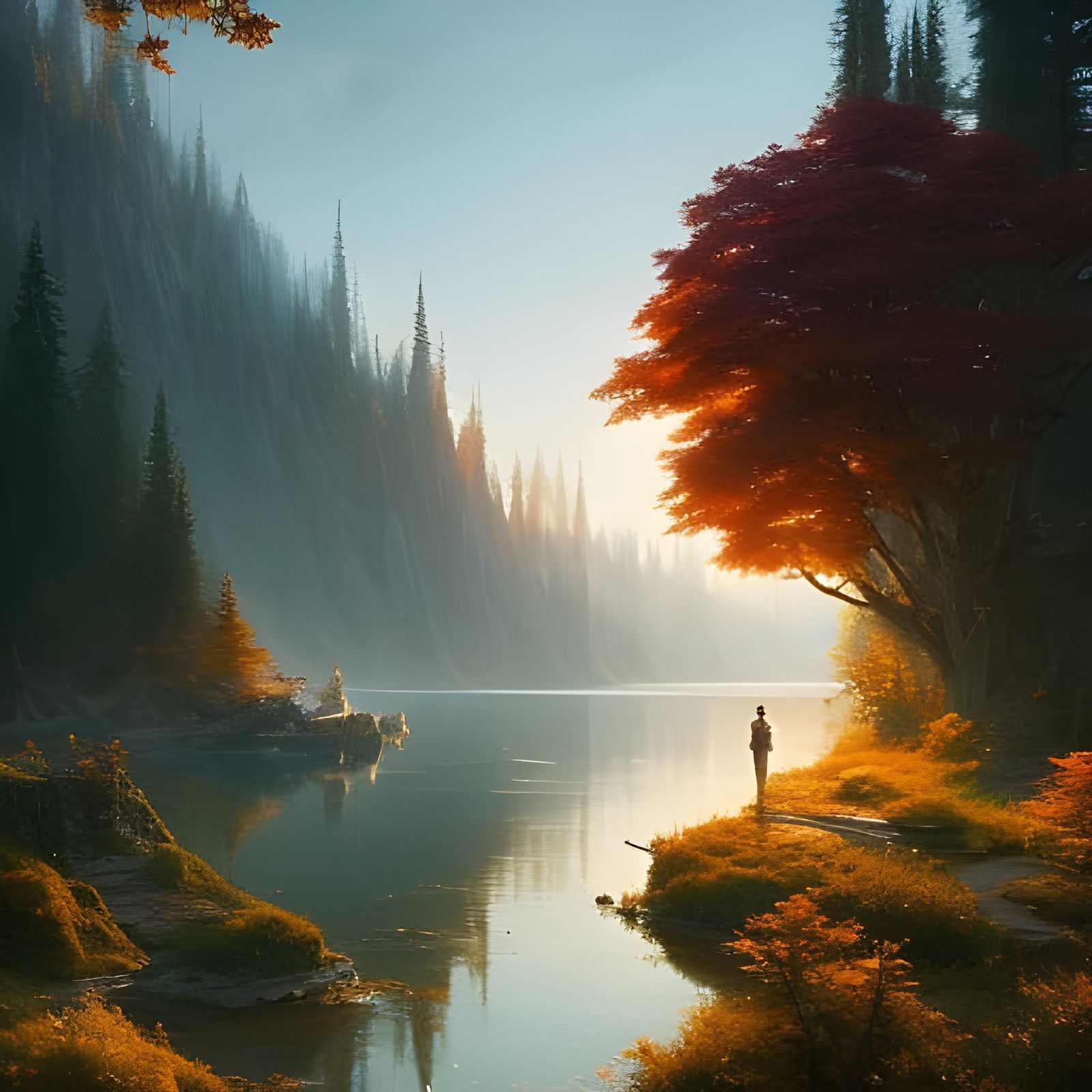 Happy painting #188 - AI Generated Artwork - NightCafe Creator