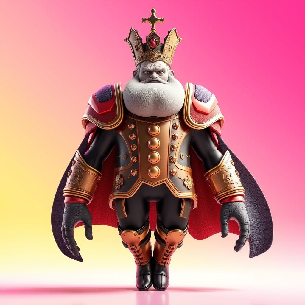 Epic Space Opera Concept Art in Vibrant Digital St... - AI Art