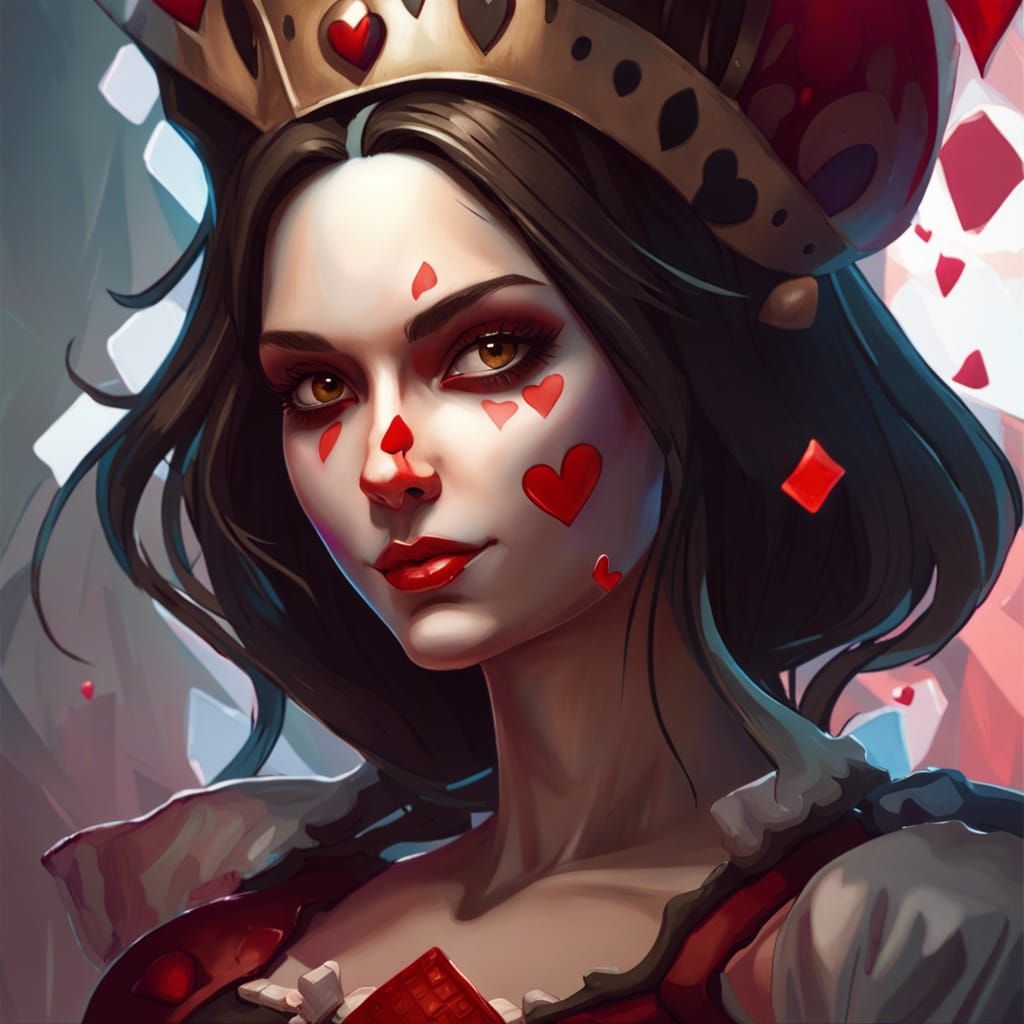 Red Queen - AI Generated Artwork - NightCafe Creator