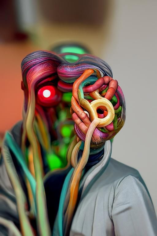 A beautifully detailed rendering of Strange Loops by Douglas Hofstadter ...