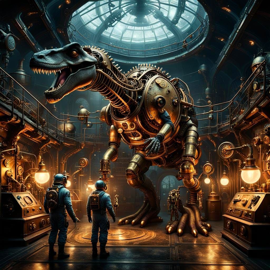 THE CLOCKWORK DINOSAUR MUSEUM - THE CLOCKWORK DINOSAUR MUSEU...