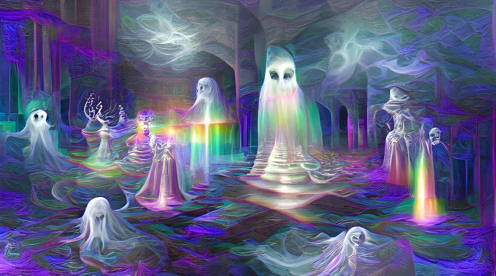 The Spectral Realm - AI Generated Artwork - NightCafe Creator