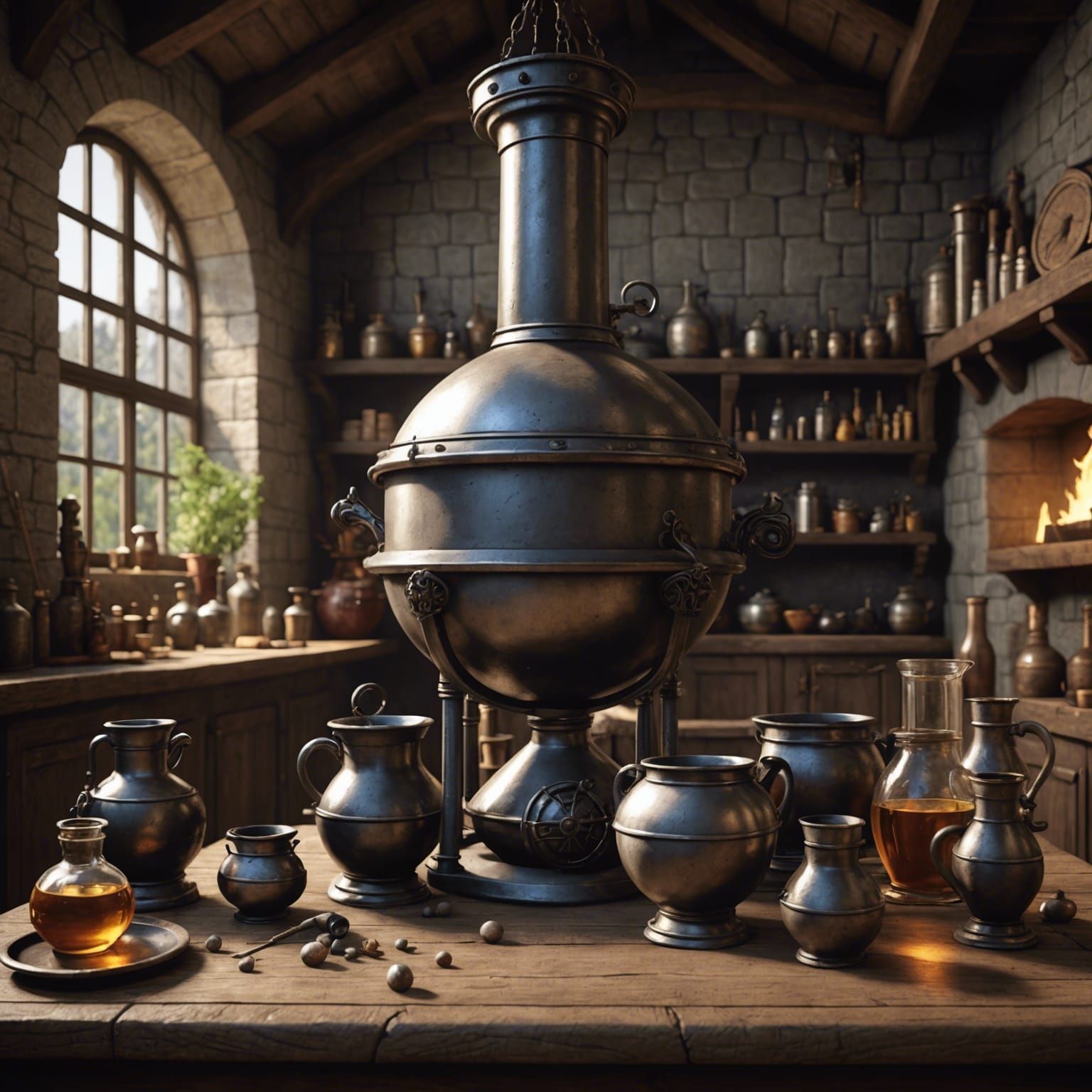 Unleash the power of alchemy with our AI platform. From bubbling ...