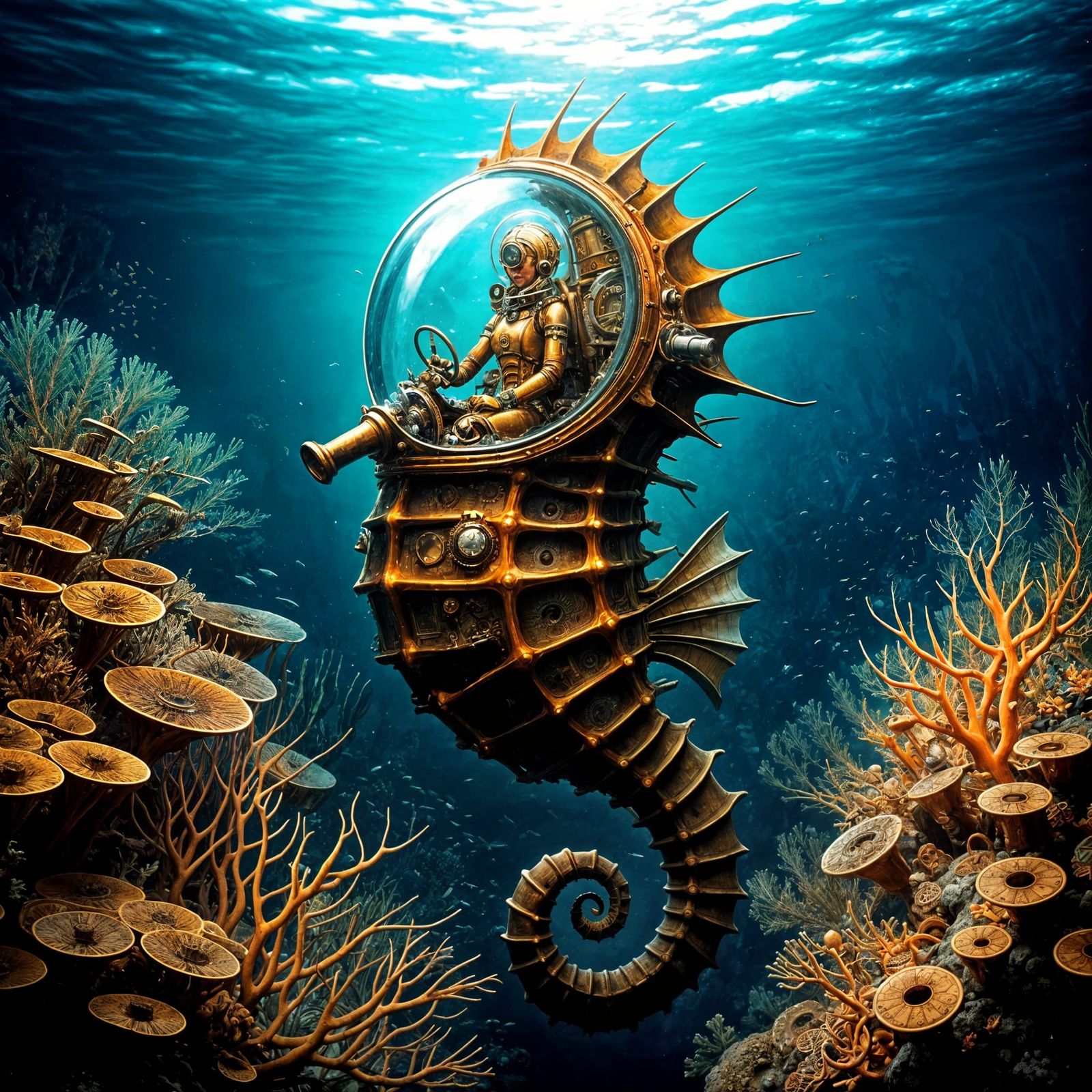 Steampunk Sea Searcher - Steampunk Sea Searcher