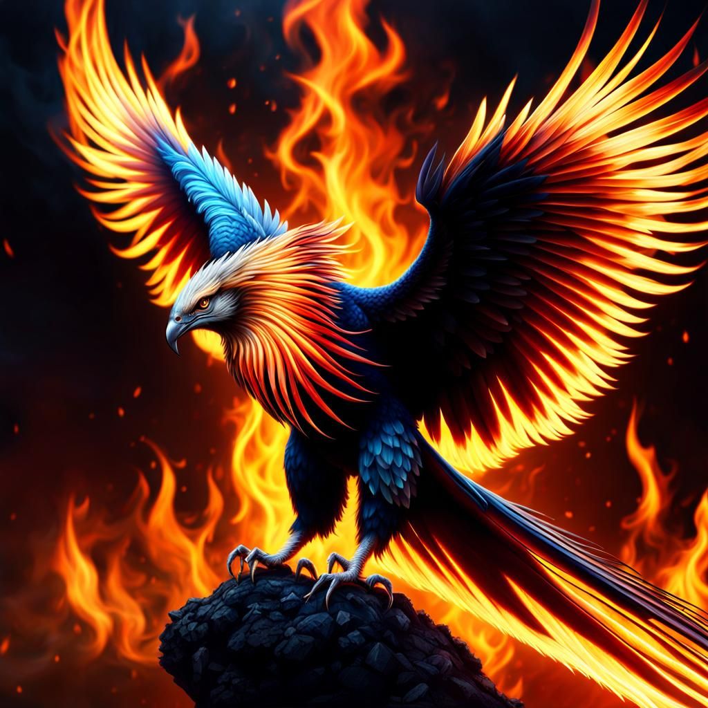 Phoenix - AI Generated Artwork - NightCafe Creator