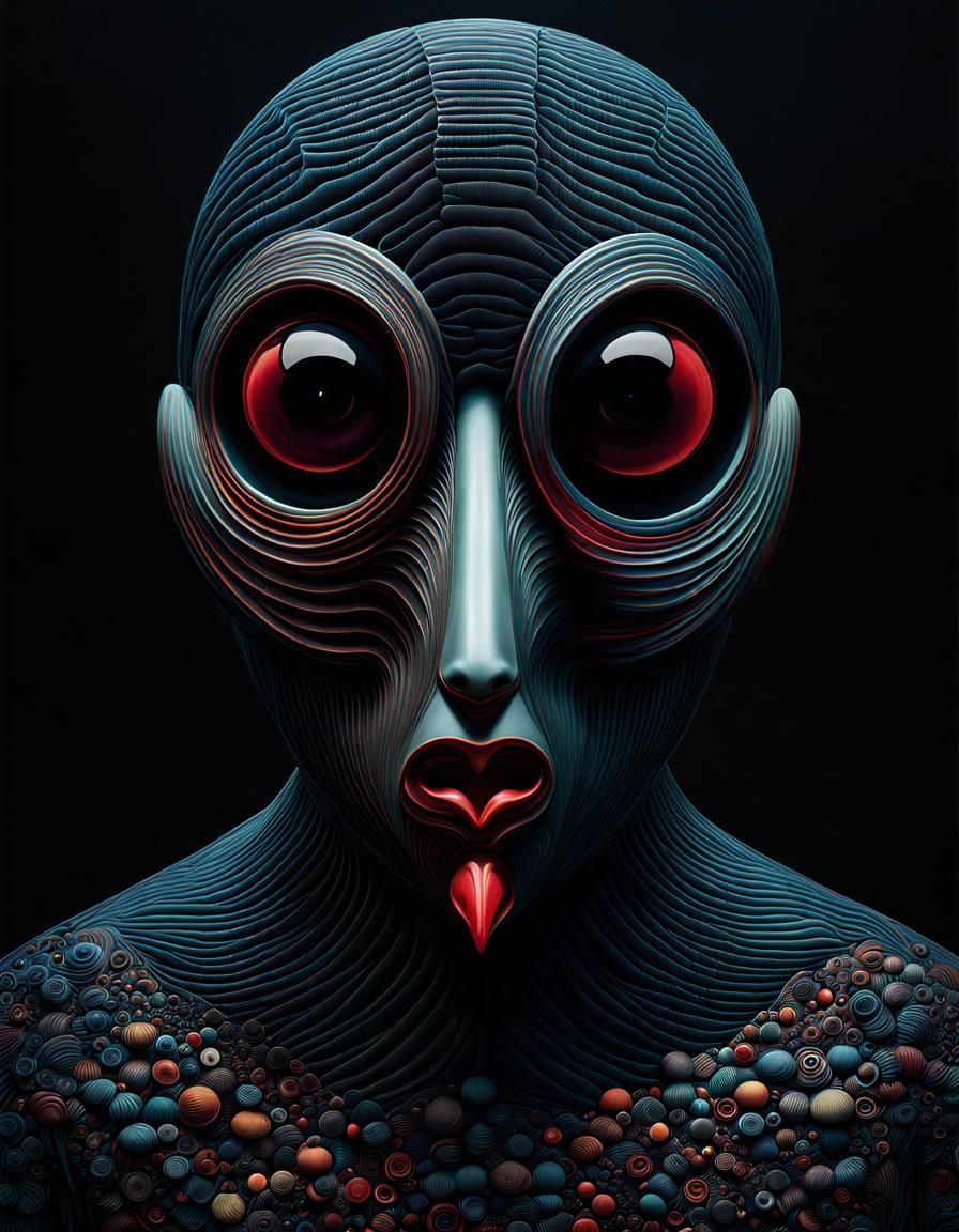 Intergalactic Being - AI Generated Artwork - NightCafe Creator