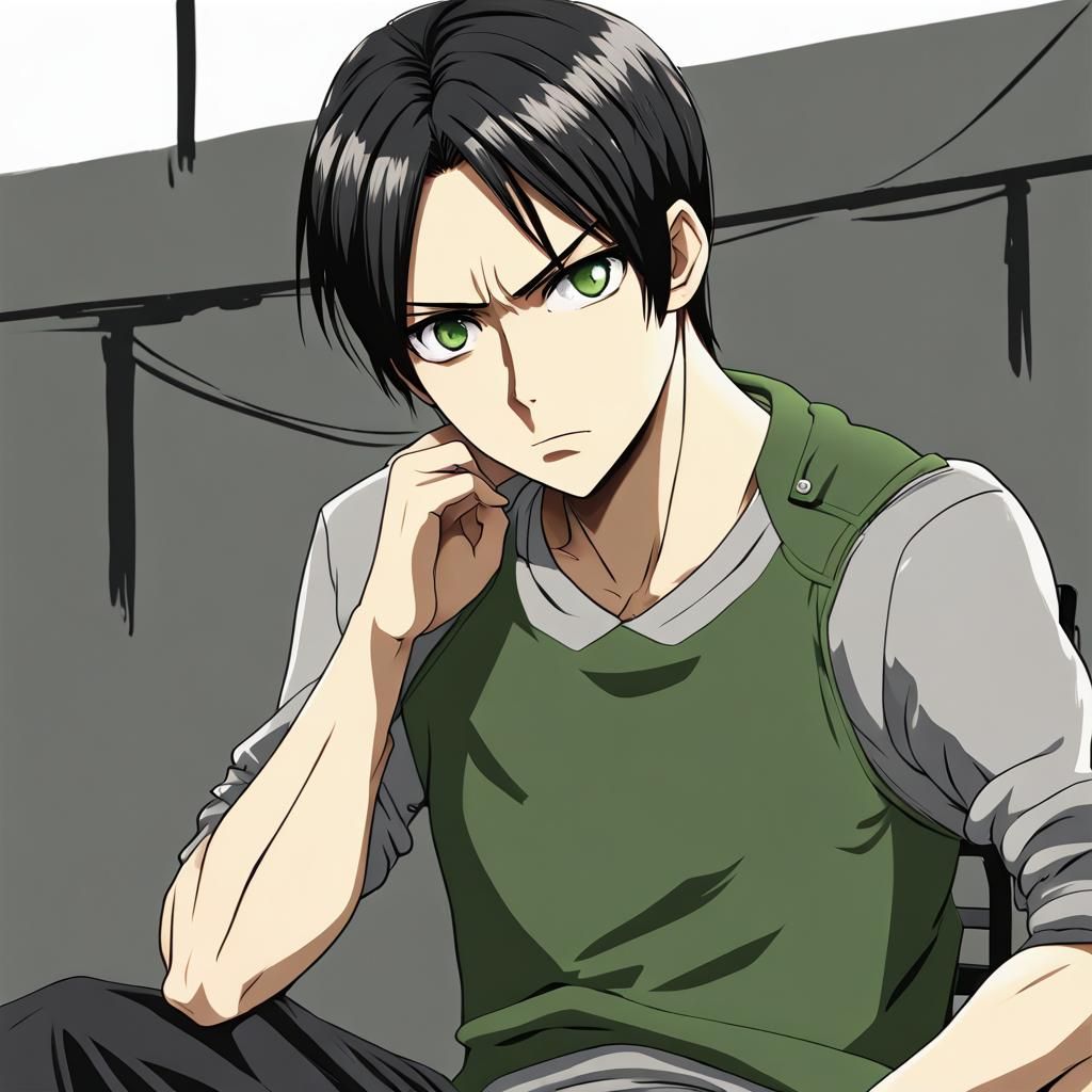 It's him, Eren!! - AI Generated Artwork - NightCafe Creator