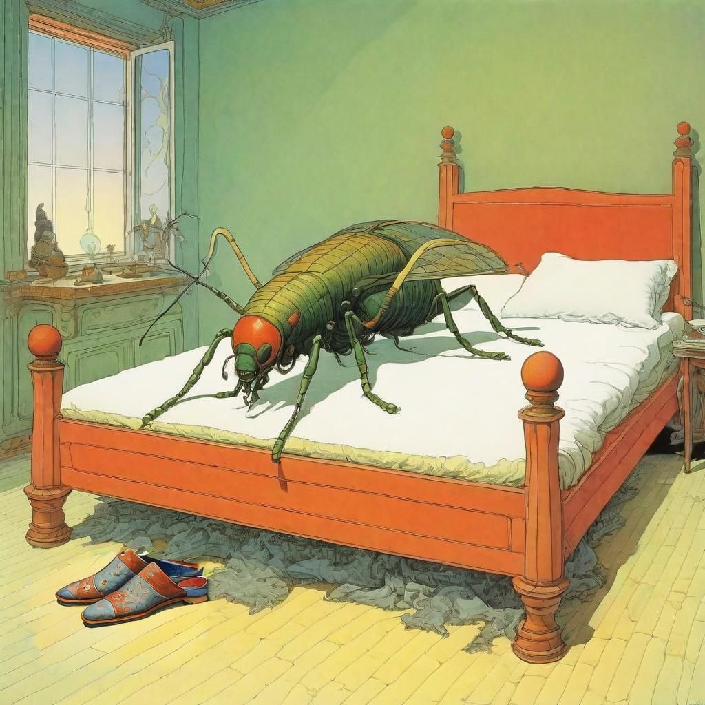 Gregor Samsa - AI Generated Artwork - NightCafe Creator