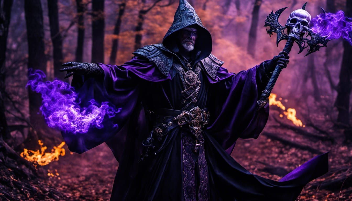 Wizard: School of Necromancy - AI Generated Artwork - NightCafe Creator