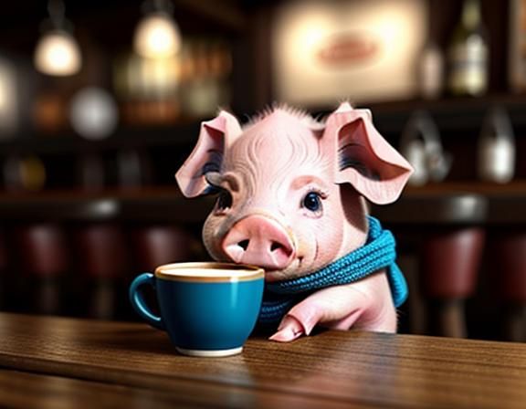 Do you want a coffee? Oic! - AI Generated Artwork - NightCafe Creator