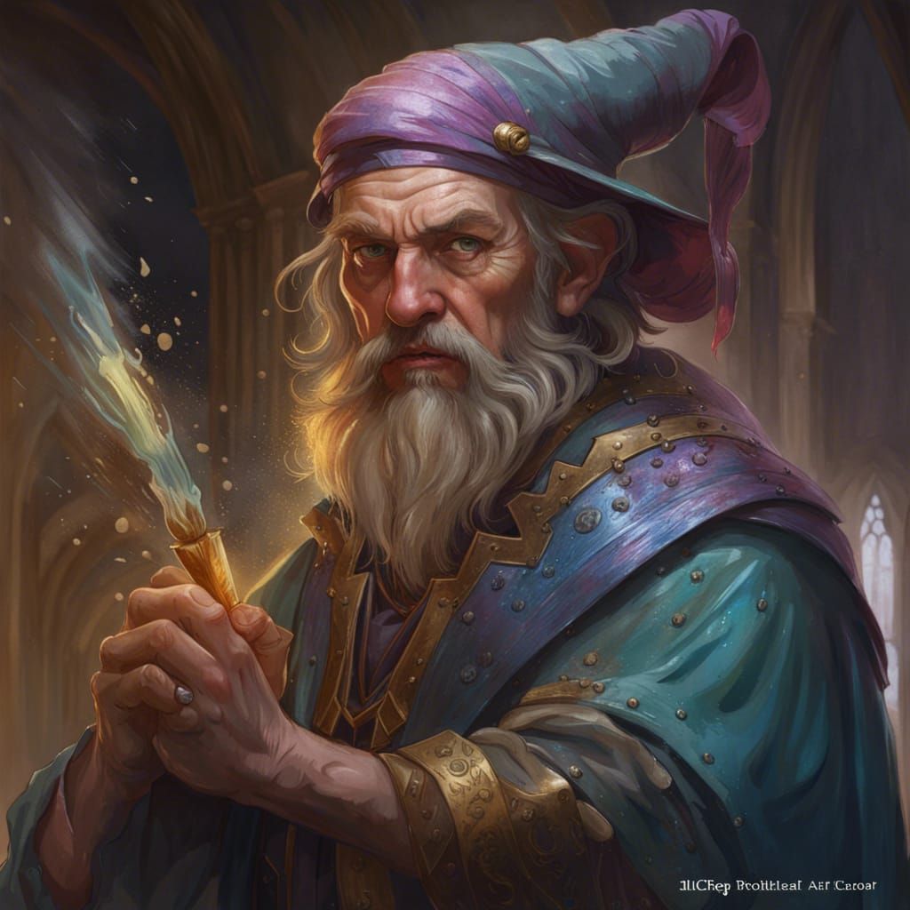 Wizard #3 - AI Generated Artwork - NightCafe Creator