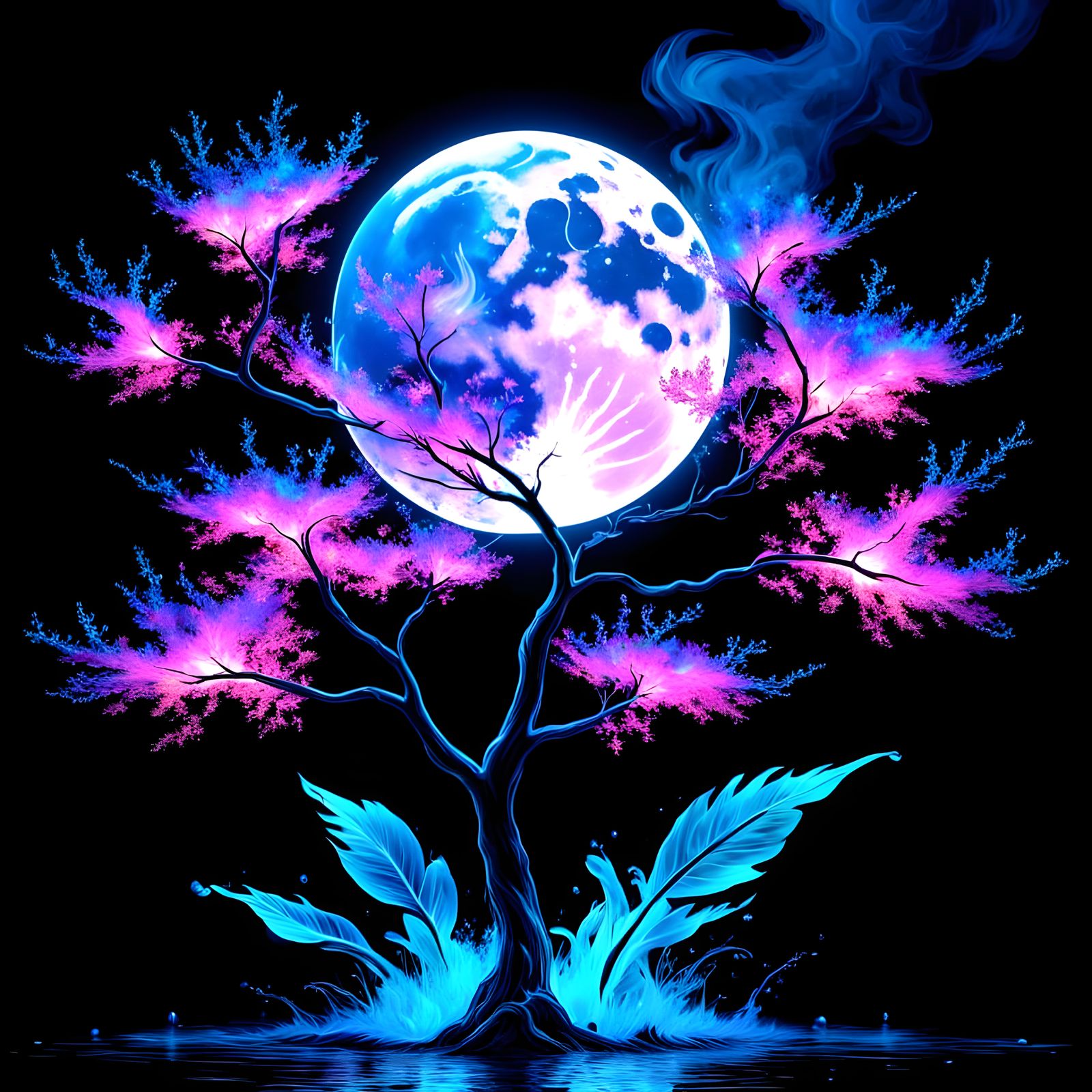 Magical Energy Tree. - Magical Energy Tree.
