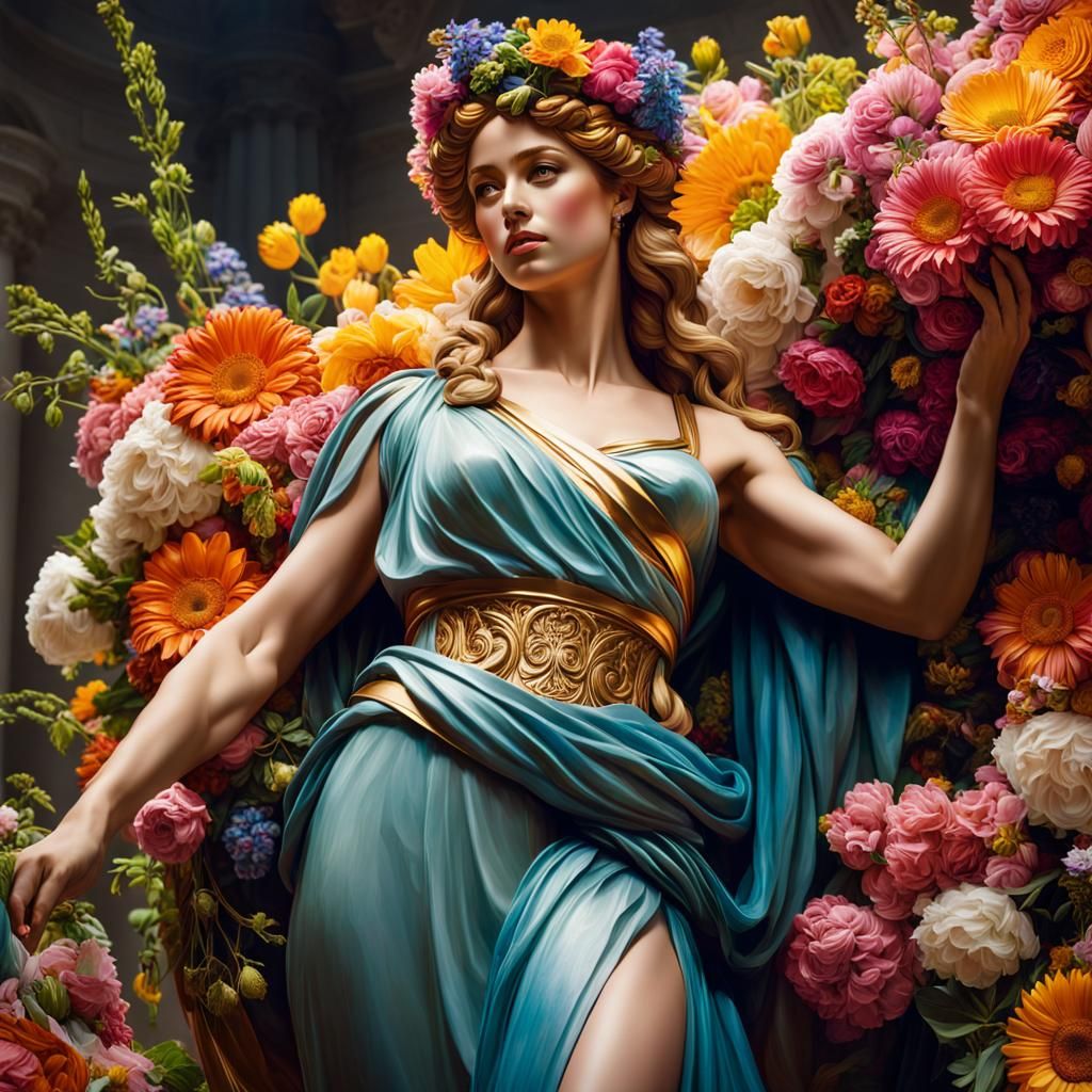 Flora - AI Generated Artwork - NightCafe Creator