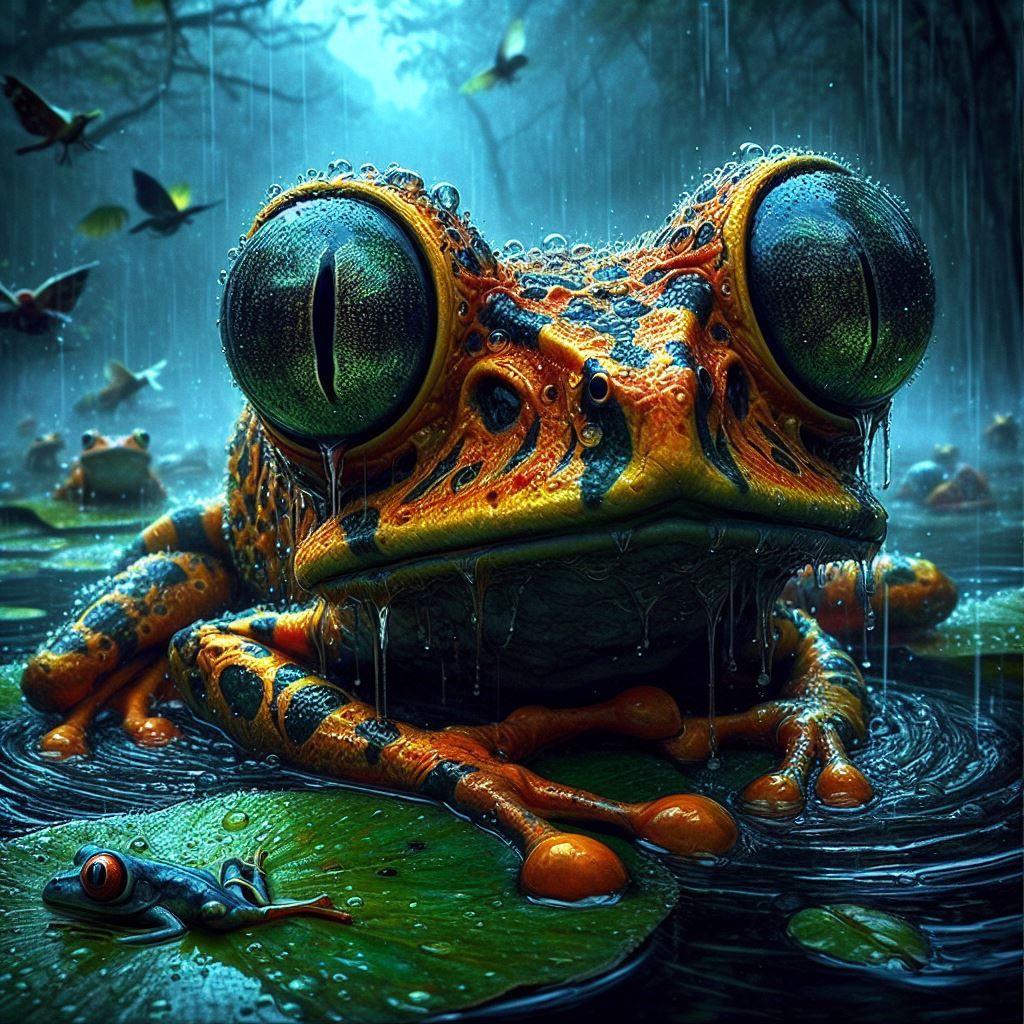 The Phobia Project : Ranidaphobia - AI Generated Artwork - NightCafe ...