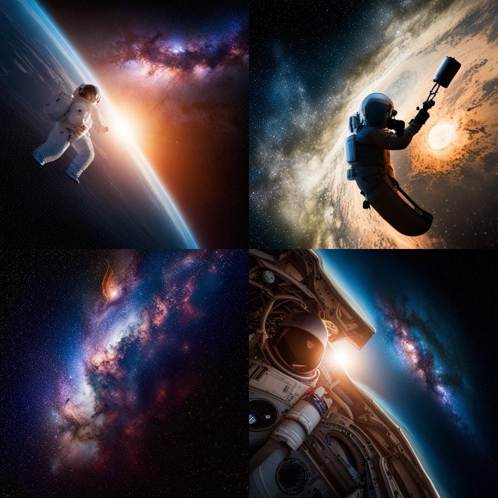 Space - AI Generated Artwork - NightCafe Creator