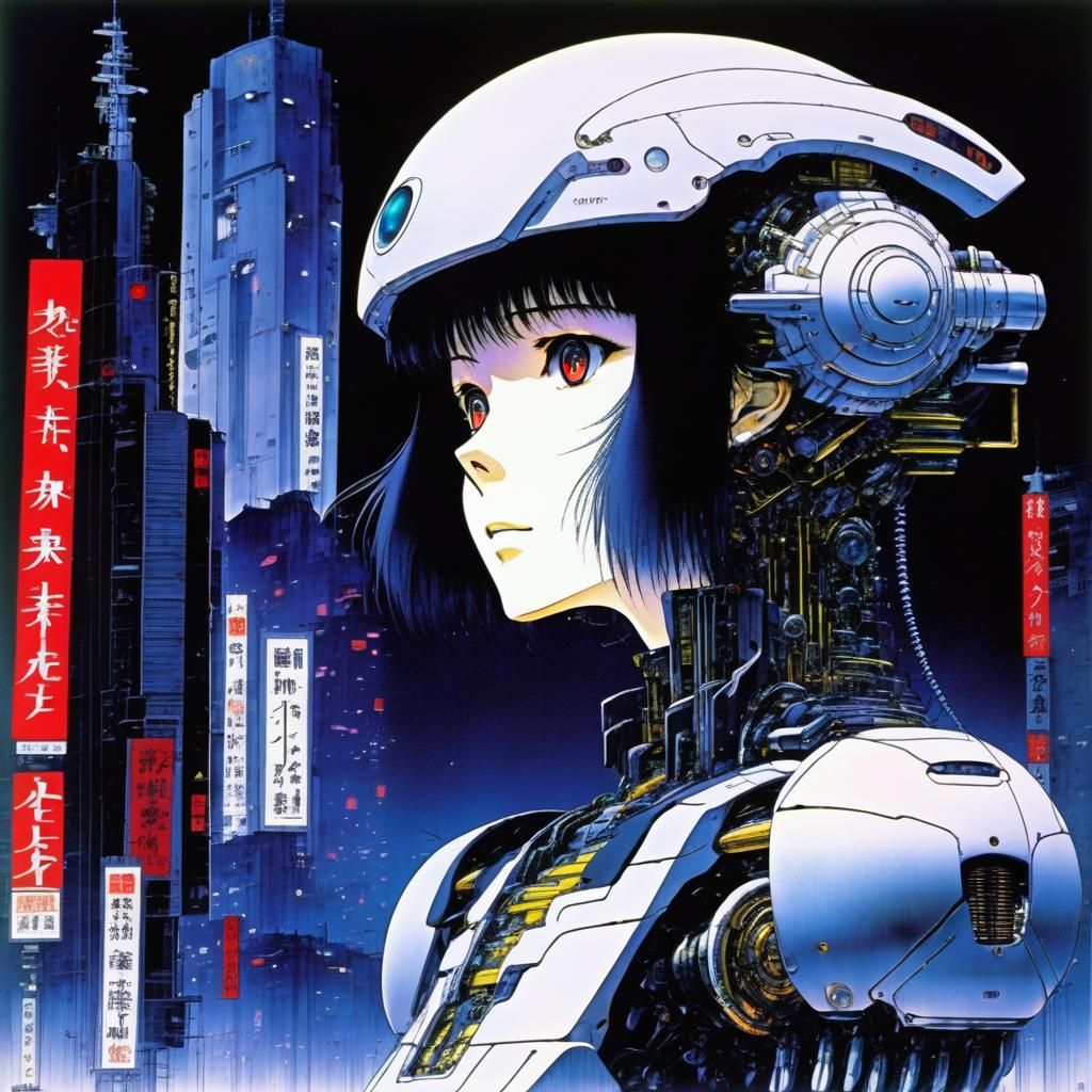 Cyber Android - II - AI Generated Artwork - NightCafe Creator