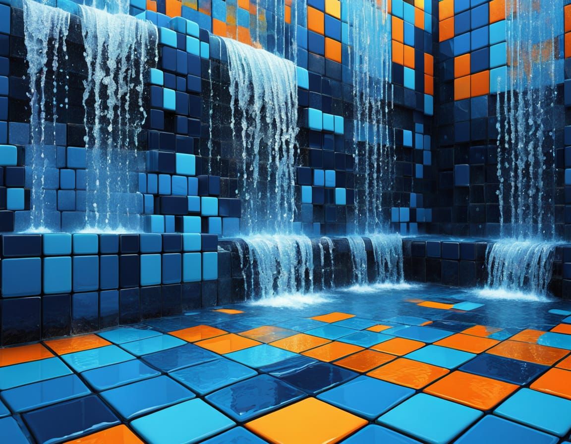 Square Waterfall - Square Waterfall