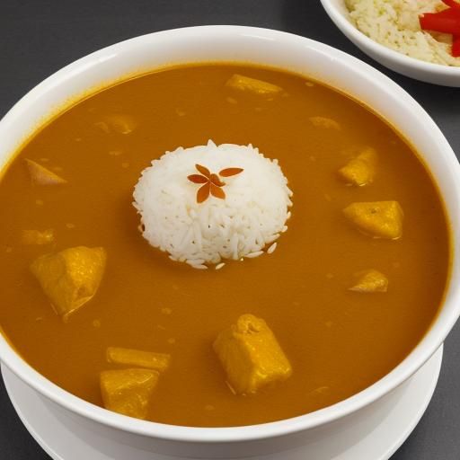Steamed curry rice - AI Generated Artwork - NightCafe Creator