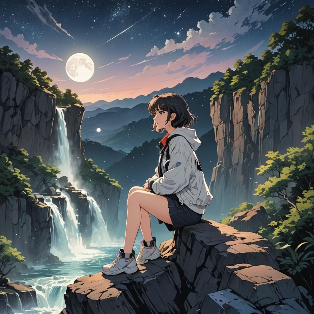 Sometimes being alone is the best thing to do - AI Generated Artwork ...