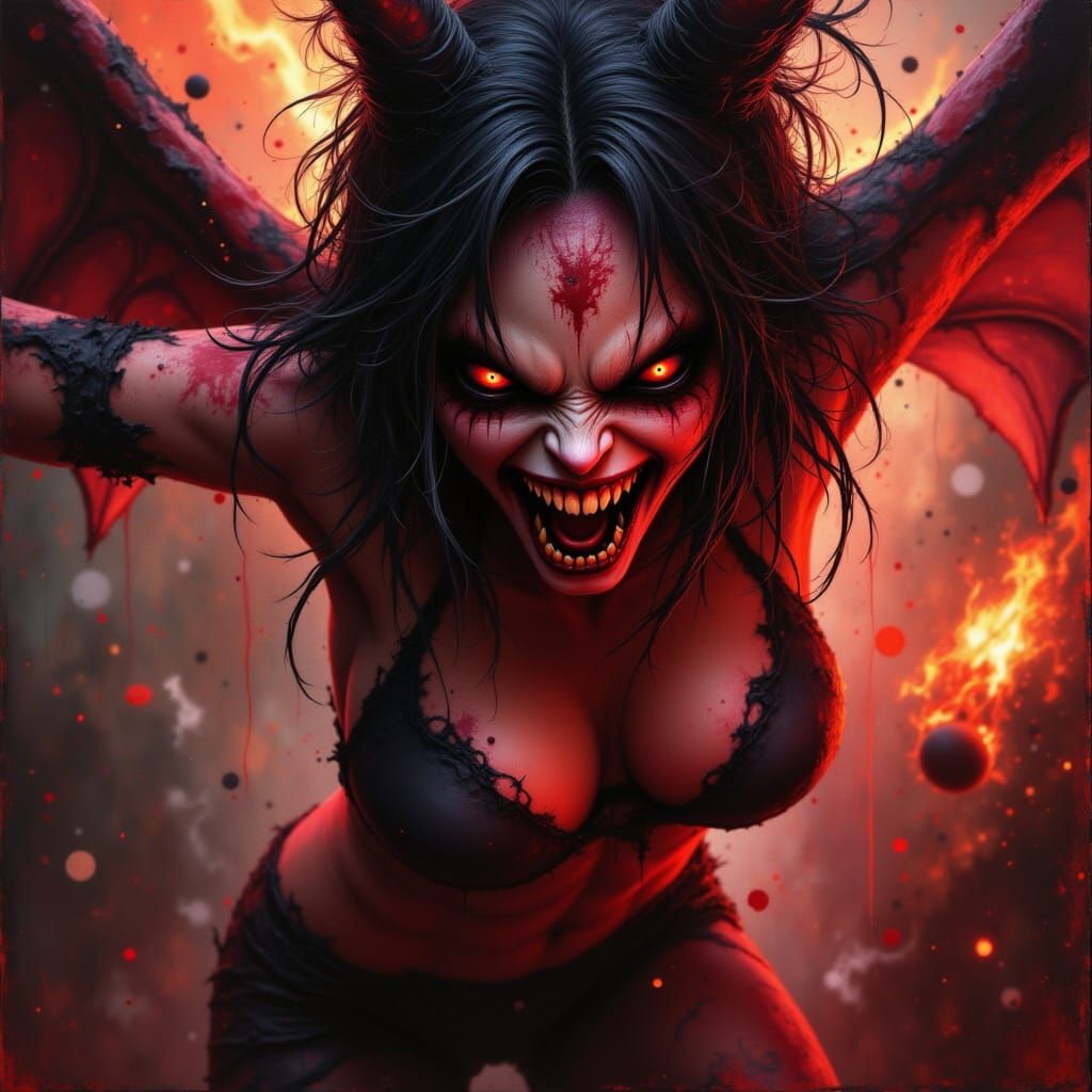 Pinup Devil Girl - Pinup Devil Girl