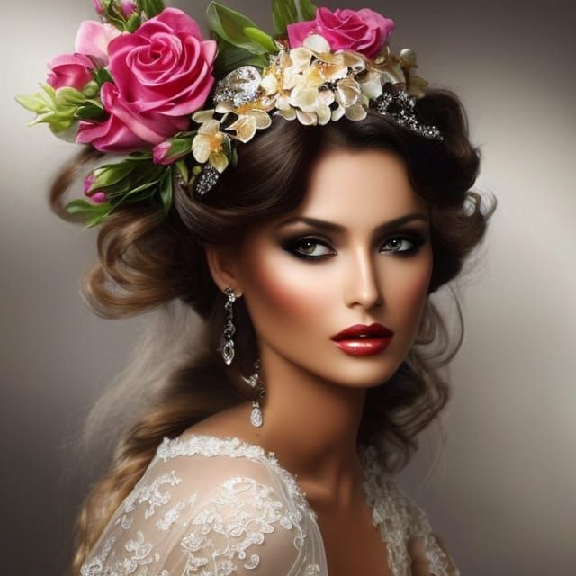 beautiful lady - AI Generated Artwork - NightCafe Creator